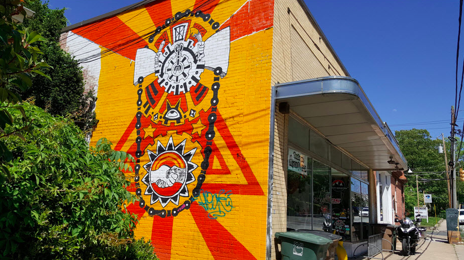 Spring Garden Mural – GREENSBORO PUBLIC ART