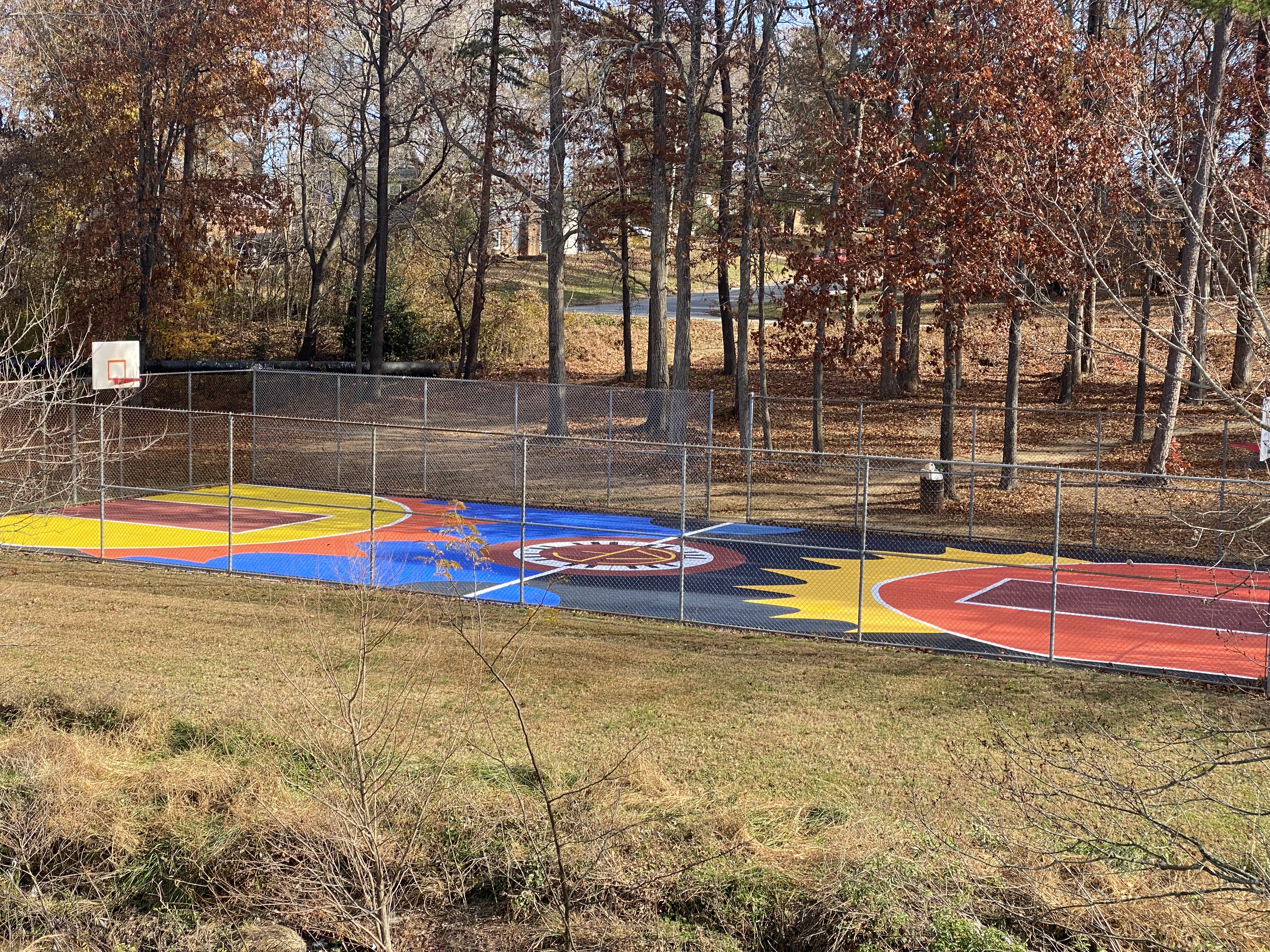 Kings Forest Basketball Court Mural – GREENSBORO PUBLIC ART